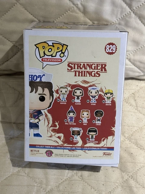 FUNKO POP STRANGER Things Ahoy Steve Sundae 829 Baskin Robins Exclusive ...