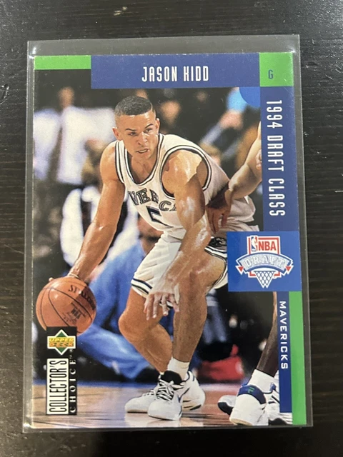 1994-95 NBA COLLECTOR'S Choice Jason Kidd RC Rookie #408 Draft Class ...