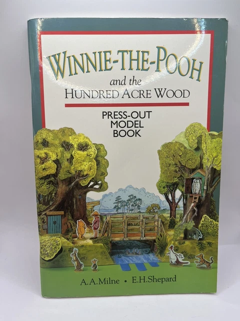 WINNIE THE POOH and the Hundred Acre Wood With Push Out Model A.A Milne ...