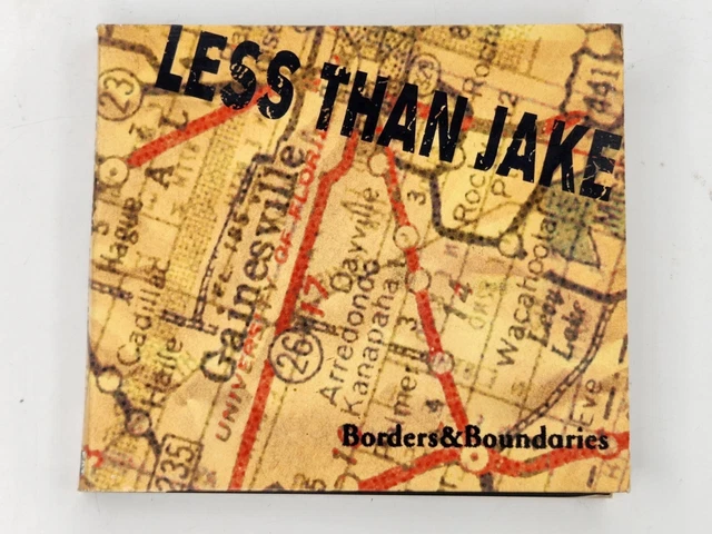LESS THAN JAKE - Borders and Boundaries - Less Than Jake CD £6.74 ...