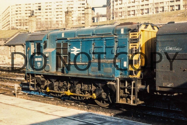 UK DIESEL TRAIN Railway Photograph Of Class 08 08500. Rm08-130 £1.70 ...
