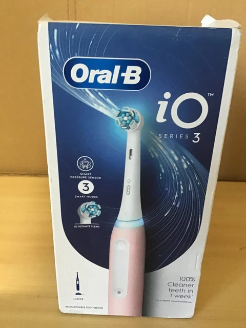 ORAL-B IO3 SERIES 3 Ultimate Clean Electric Rechargeable Toothbrush ...