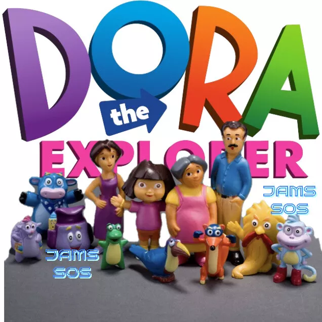 DORA THE EXPLORER PVC Action Figures Toy Collectible Set Toys Kids ...