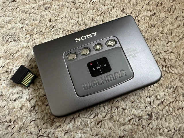 RARE VINTAGE SONY WALKMAN WM-EX88 Cassette Tape Player Grey Works Fine ...