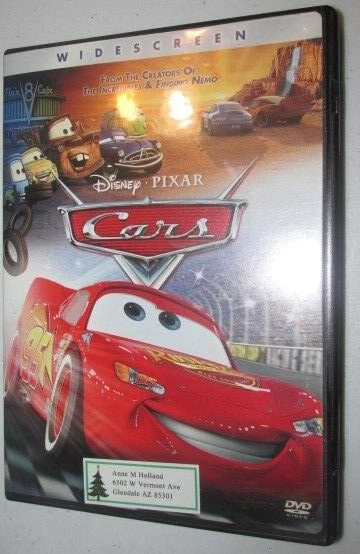 LOT OF 2 DVDs - WIDESCREEN, DISNEY PIXAR CARS, HAPPY FEET £3.84 ...