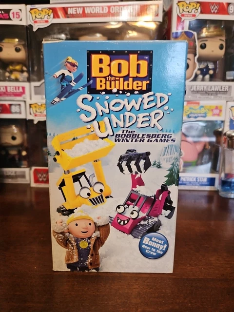 BOB THE BUILDER Snowed Under : The Bobblesberg Winter Games VHS £4.64 ...