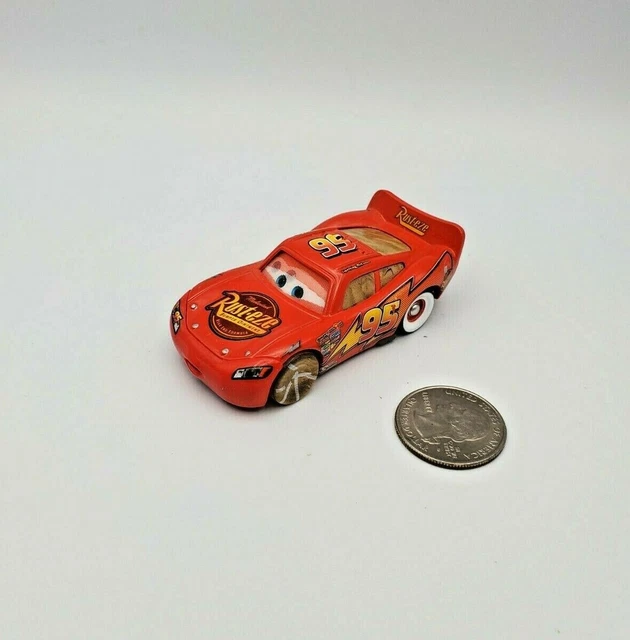 DISNEY PIXAR CARS Paint Mask Lightning McQueen Lenticular Diecast Metal 1:55 EUC £13.99 ...