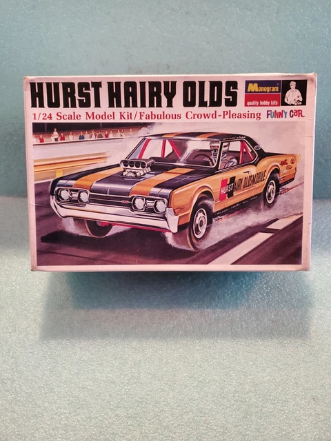 ORIGINAL MONOGRAM HURST Hairy Olds Fabulous Crowd-Pleasing Funny Car # ...