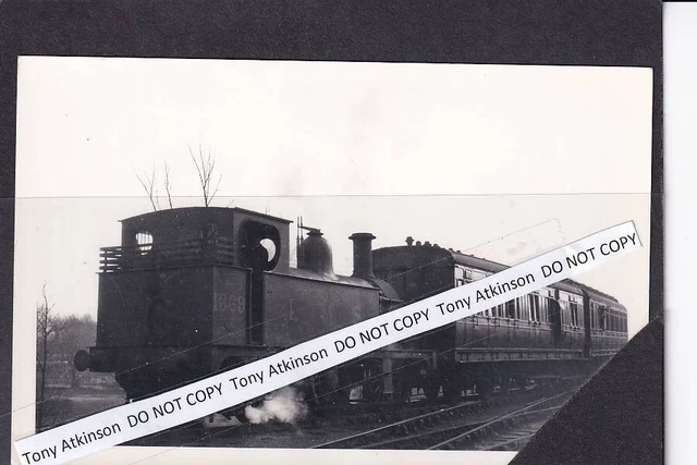 LMS - EX Midland - 1F Class 0-6-0T No. 1669 - Vintage Image - # L10175 ...