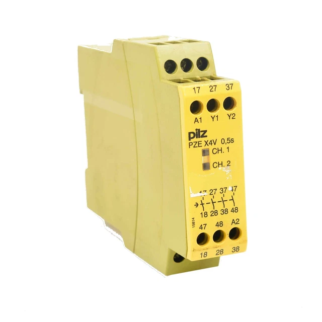 PILZ 774580 PZE X4V 0,5/24VDC 4n/o fix Sicherheitsrelais Safety Relay ...