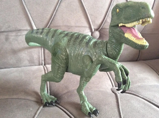 JURASSIC WORLD TOYS Hero Mashers Velociraptor rot Hasbro 2015 JW ...
