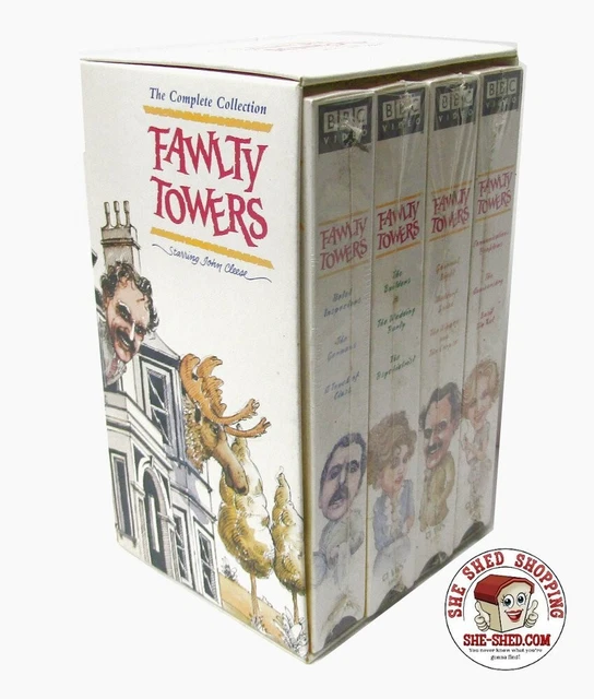 BBC FAWLTY TOWERS VHS Complete Collection VHS New, Sealed M-2659-SS £12 ...