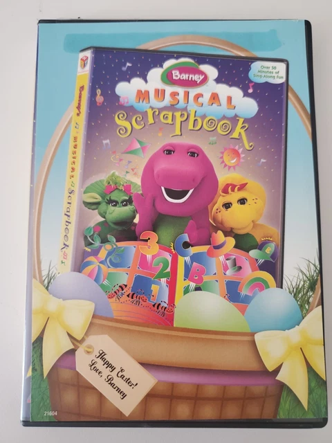 BARNEY MUSICAL SCRAPBOOK DVD 2004 Lionsgate $15.00 - PicClick CA