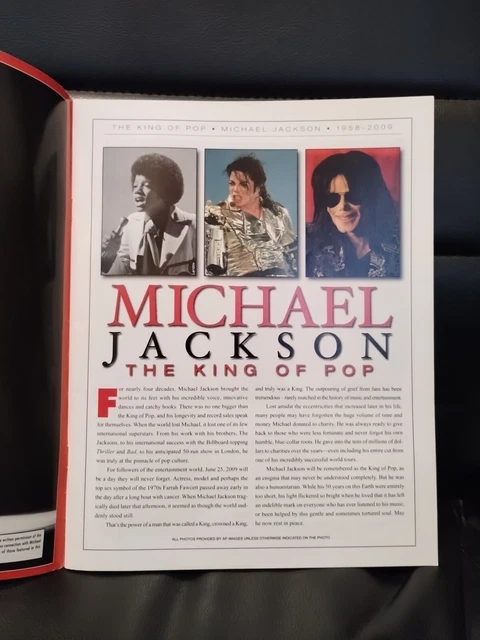 THE KING OF Pop Michael Jackson 1958-2009 Collector's Photo Gallery #07 2009 £7.89 - PicClick UK