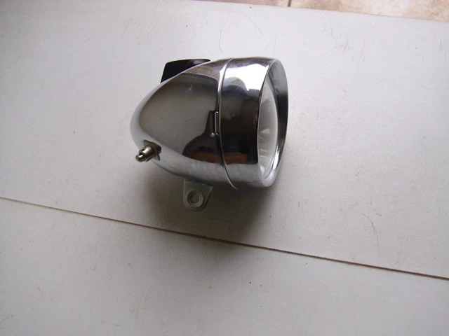 FAHRRAD ALTE ANLUN Fahrradlampe / Scheinwerfer mit Schalter für ...