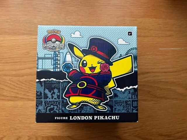 LONDON PIKACHU FIGURE Pokemon Centre 2022 World Championships Exclusive ...
