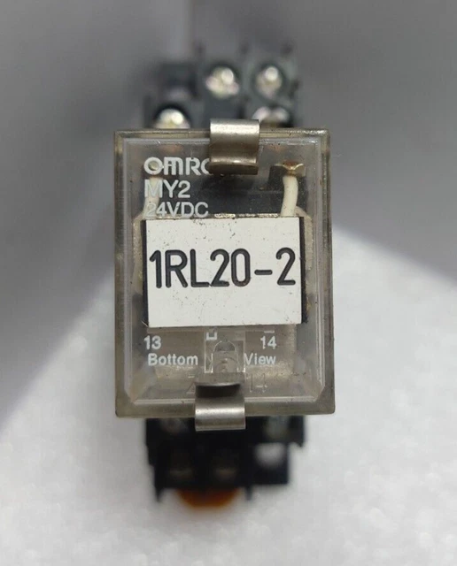 OMRON MY2 RELAY 24VDC 7A 250VAC EUR 44,34 - PicClick FR