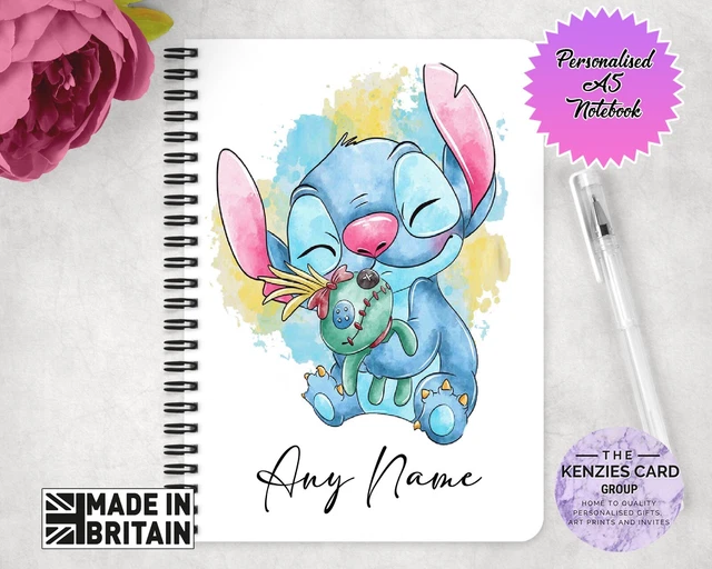 PERSONALISED DISNEYS LILO And Stitch Notebook Gift Custom Printed A5 ...