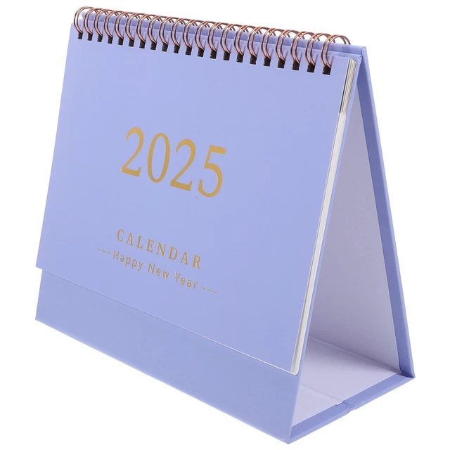 SPIRAL BINDING CALENDAR Full Year Calendar Desktop Calendar Office ...