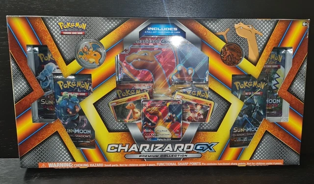 POKEMON SUN & Moon Charizard GX Premium Collection Gift Box Set $450.00 ...
