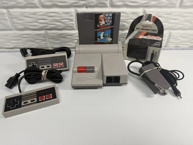 NINTENDO TOP LOADER (NES) Console System Bundle NES-101 OEM - w/ Mario ...