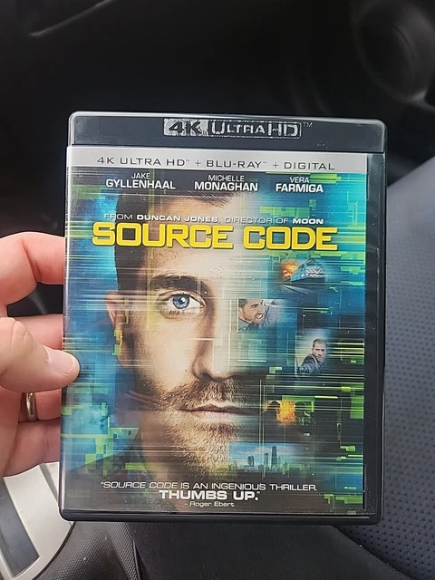 SOURCE CODE 4K Ultra HD Blu-ray Jake Gyllenhaal, Michelle Monaghan ...