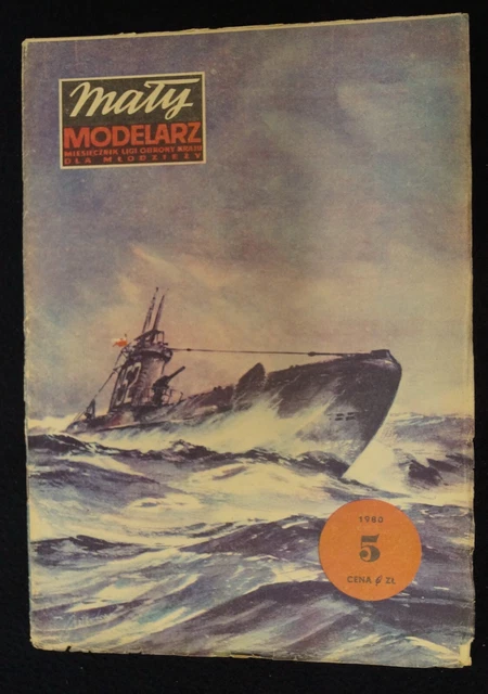 MALY MODELARZ 8/1980 Polnisches U-Boot Dzik 1:100 EUR 9,50 - PicClick DE