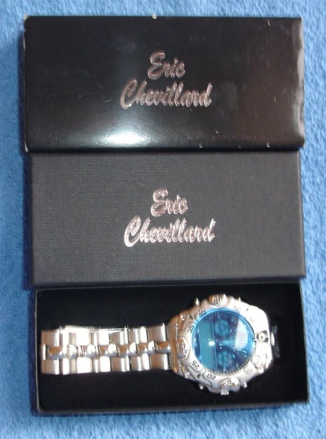 MONTRE QUARTZ D' Eric Chevillard Stainless Steel 3 ATM Water Résistant ...