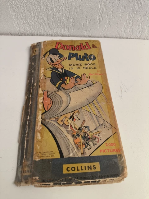 VINTAGE WALT DISNEY Moving Picture Flip Book Donald Duck EUR 49,95 ...