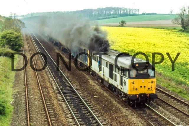 UK DIESEL TRAIN Railway Photograph Of Class 31 31199 Loco. (Rm31-206) £ ...