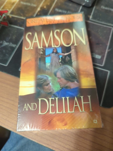NEW GREATEST HEROES of the Bible Samson and Delilah (VHS, 1998) Factory ...