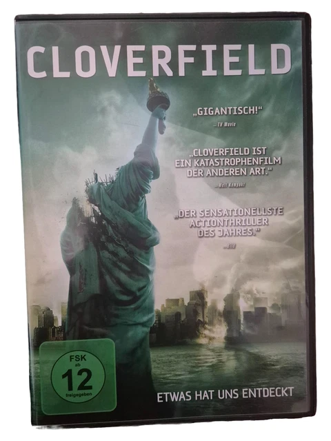 CLOVERFIELD DVD SCIENCE-FICTION Horror Katastrophenfilm Matt Reeves FSK ...