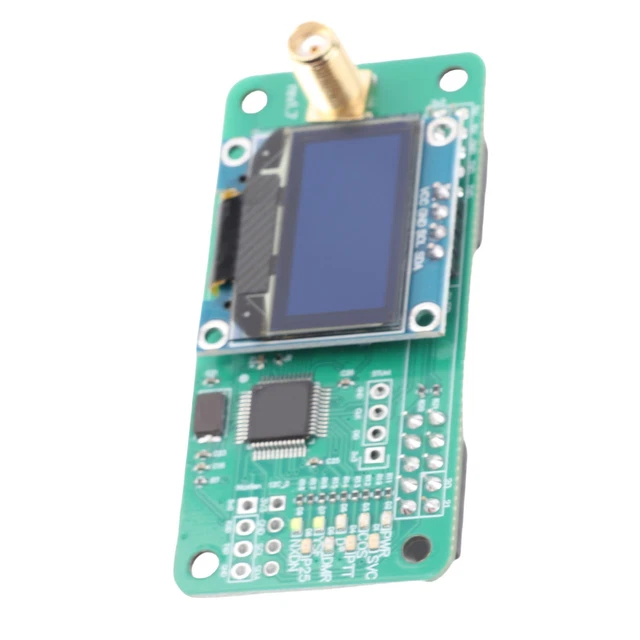 UHF VHF UV MMDVM Hotspot Module Kit SMA Interface LED Display Hotspot ...