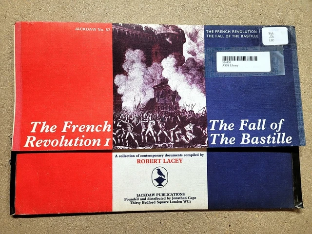 THE FRENCH REVOLUTION Fall of the Bastille complete all 18 documents ...