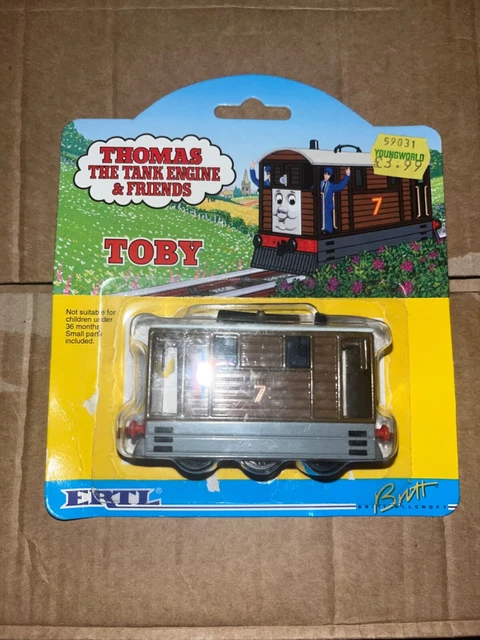 THOMAS THE TANK Engine Toby Ertl 1993 Vintage Carded See Description £5 ...