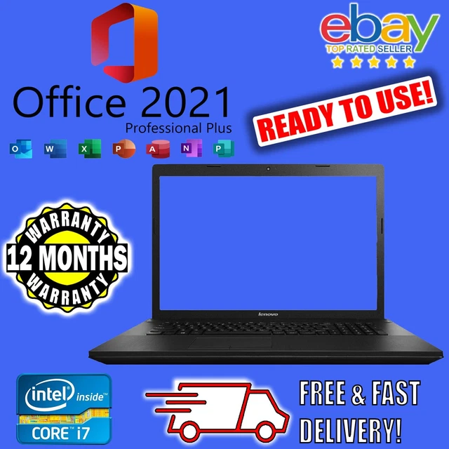 LENOVO IDEAPAD G700 17.3" Inch Windows 10 MS Office i7 8GB RAM 256GB SSD Laptop £363.98 ...