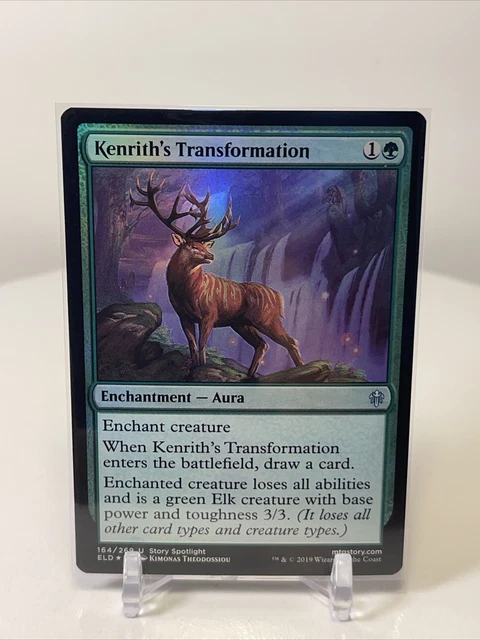MAGIC GATHERING-MTG-KENRITH'S TRANSFORMATION-THRONE of Eldraine-PACK ...