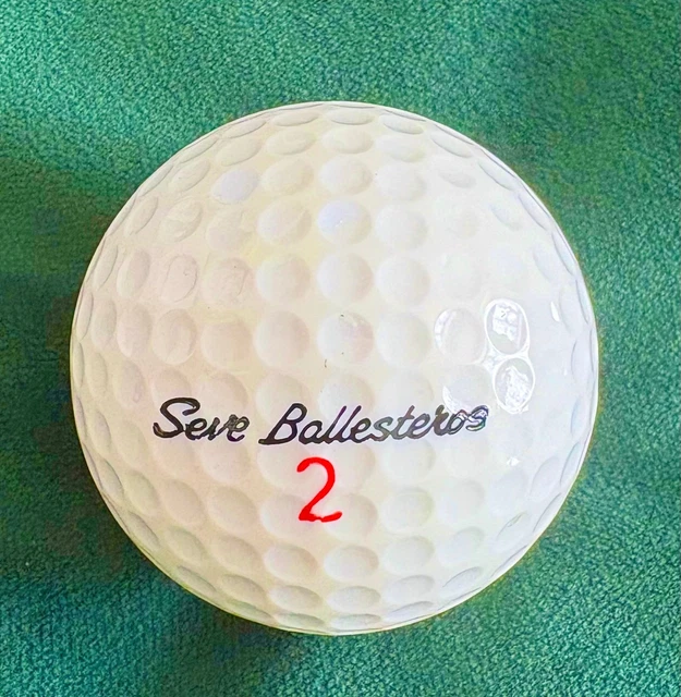 RARE SEVE BALLESTEROS Signature Great Condition Golf Ball. £2.23 ...