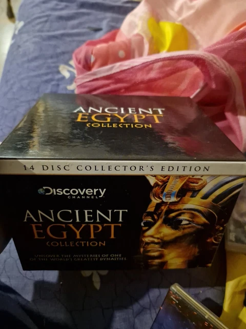 DISCOVERY CHANNEL ANCIENT Egypt Collection 14 Disc Collectors Edition £ ...