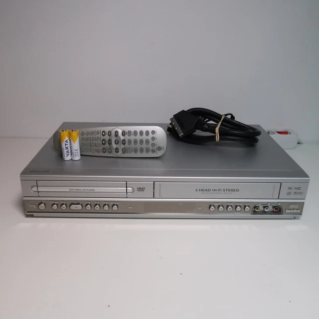 PHILIPS DVP 721VR Combiné Lecteur DVD Magnétoscope VHS Télécommande EUR 149,74 - PicClick FR