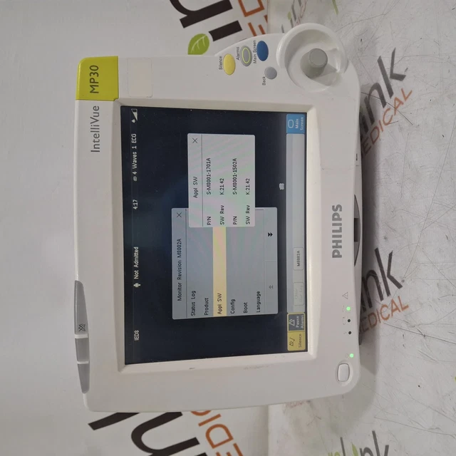 PHILIPS INTELLIVUE MP30 Patient Monitor $93.00 - PicClick