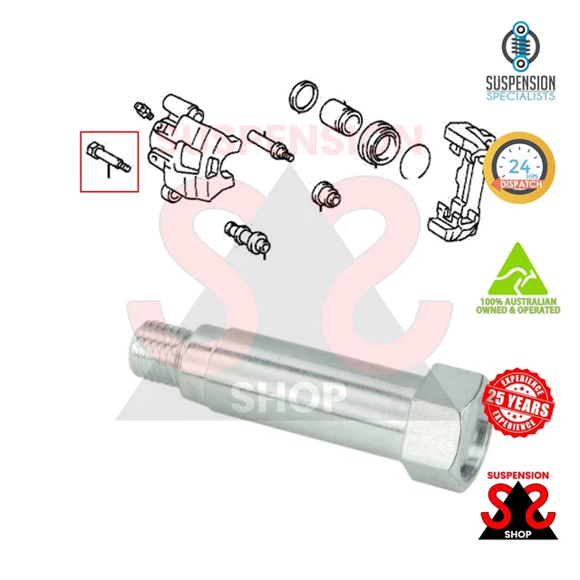 REAR AXLE LOWER Guide Bolt, Slider Pin, Brake Caliper Suit TOYOTA Camry 3.0 24V $26.00 - PicClick AU
