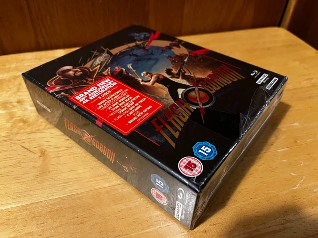 FLASH GORDON (40TH Anniversary) 4K UHD Collector's Edition Boxset NEW & SEALED £68.32 - PicClick UK