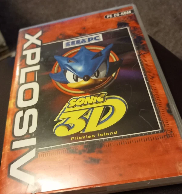 XPLOSIV SONIC 3D Flickies Island Sega PC CD ROM Game £2.80 - PicClick UK