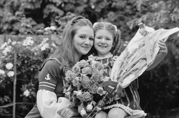 BRITISH ACTRESSES AND dancers Cherida Langford and Bonnie Langford ...