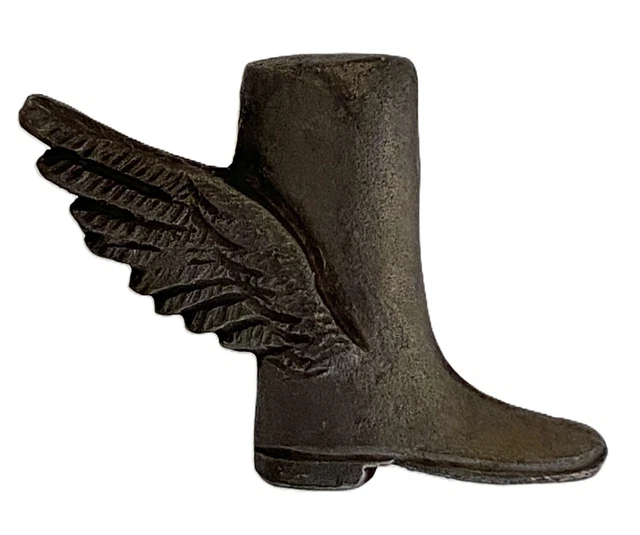 BRITISH WWII ROYAL Air Force R.A.F Winged Boot metal badge £59.50 ...