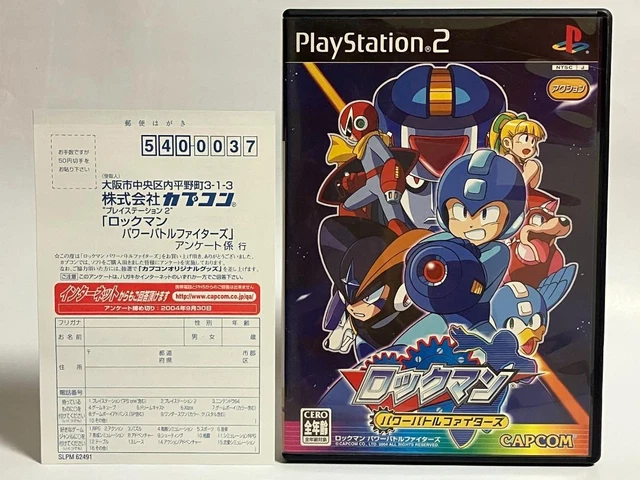 PS2 ROCKMAN POWER Battle Fighters PlayStation 2 Game Complete Used ...