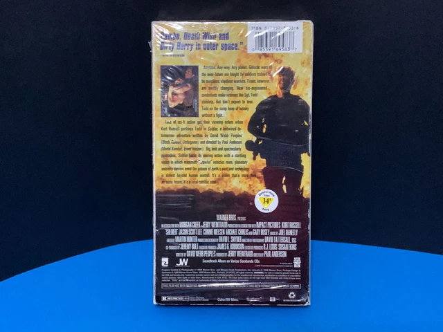 VHS SOLDIER (WB, 1998) Sci-Fi Action Kurt Russell Jason Scott Lee $8.00 ...