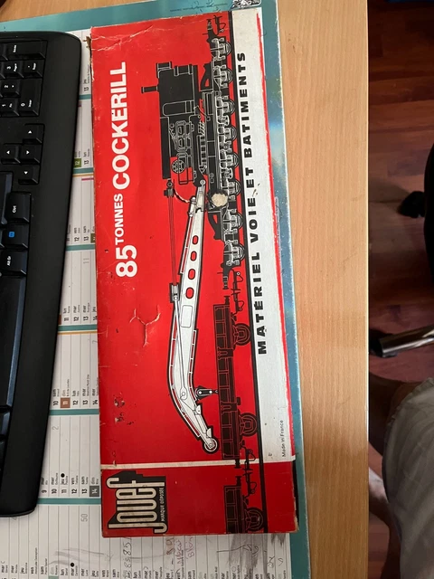 JOUEF SNCF EPOQUE III Echelle HO Cockerill 85T Grue et Wagons - M633 ...