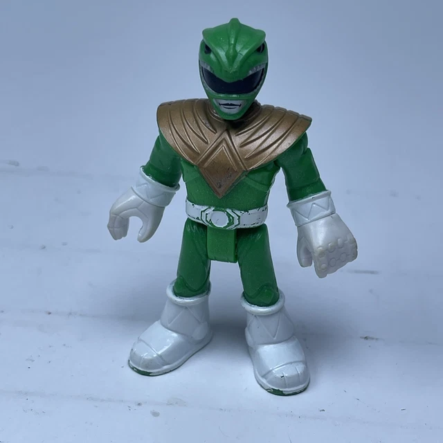 IMAGINEXT POWER RANGERS Green Ranger Fisher Price Action Figure Toys ...